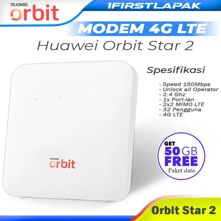 Telkomsel Orbit Star 2 Huawei B312 Modem Wifi Home Router 4G LTE ...