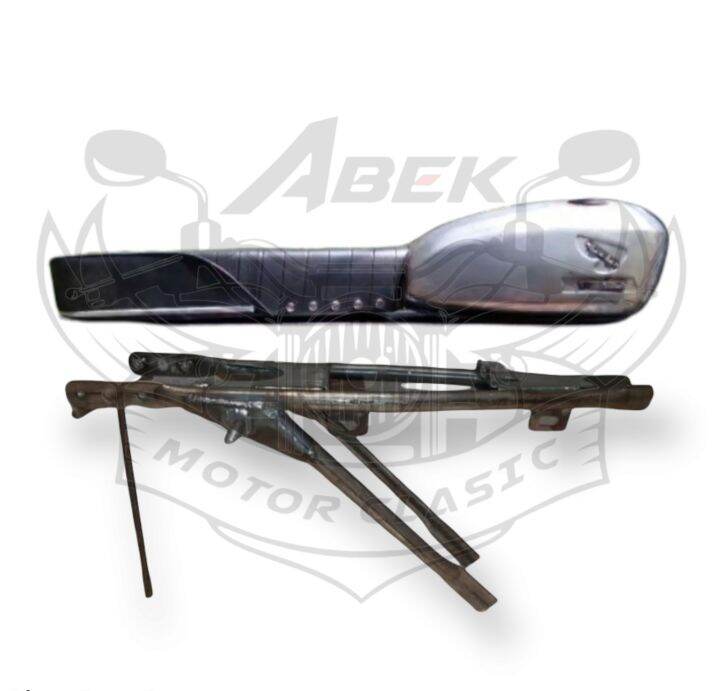 PAKET BODY CB Tangki cb doraemon - Jok cb std - Rangka cb tebal ...