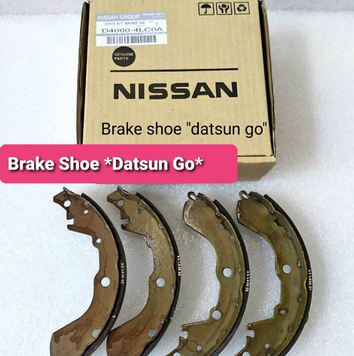 Kampas Rem Brake Shoe Belakang Datsun Go Original | Lazada Indonesia