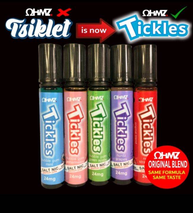 NEW TICKLES SALT 30 ML ORIGINAL BLEND | Lazada PH