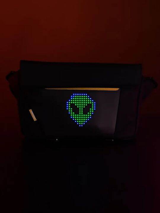 XINCADA G1813 Tas Selempang Crossbody Bag LED Pixel Fanny Alt DIVOOM ...