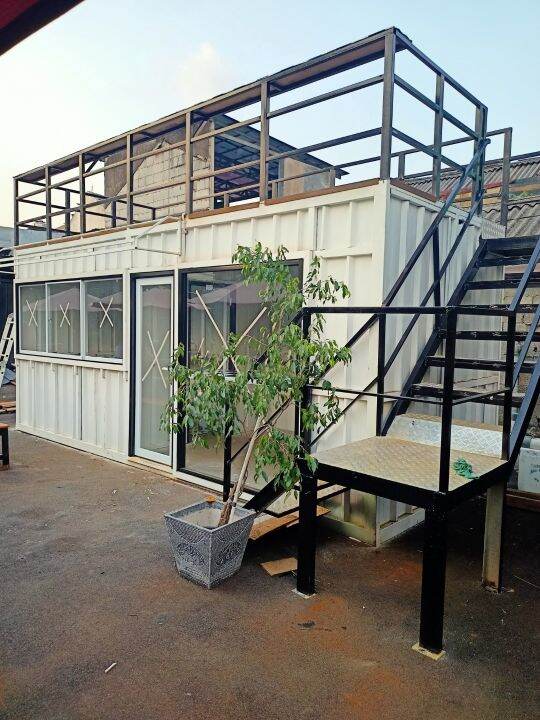Booth Container cafe 2 lantai custom | Lazada Indonesia