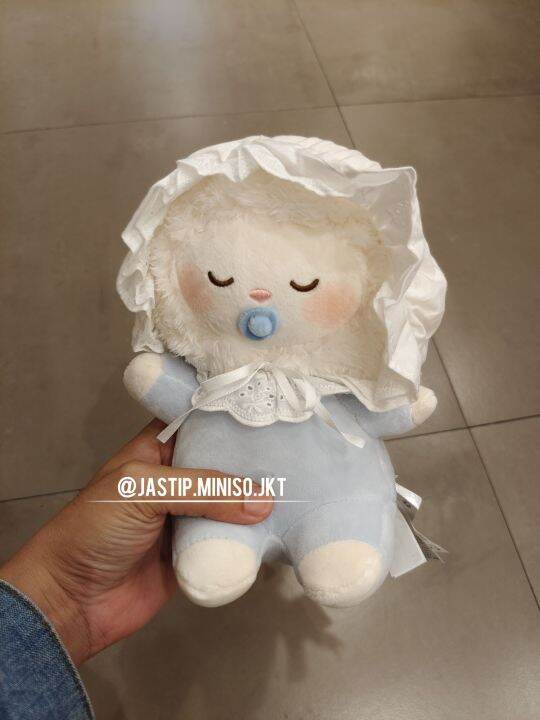 MINISO 🆕 Boneka BAYI DOMBA Lucu (size 23cm) | Lazada Indonesia