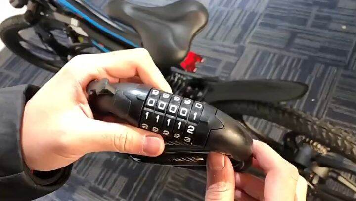 Gembok Sepeda Kombinasi Angka 4 Digit | Lazada Indonesia