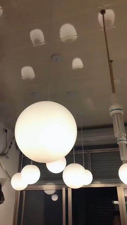 Modern Simple Ceiling Light Glass Ball LED Pendant Light Nordic ...