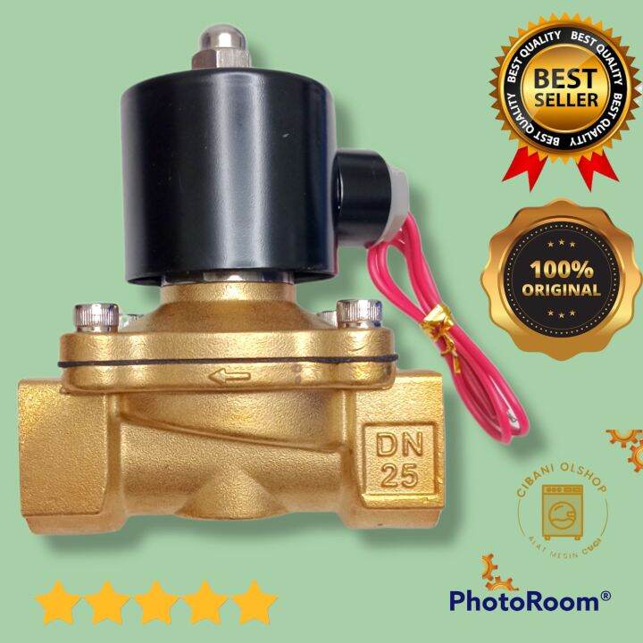 Jual Selenoid Gas Valve Kompor Gas Otomatis 1" (satu inch) | Lazada ...