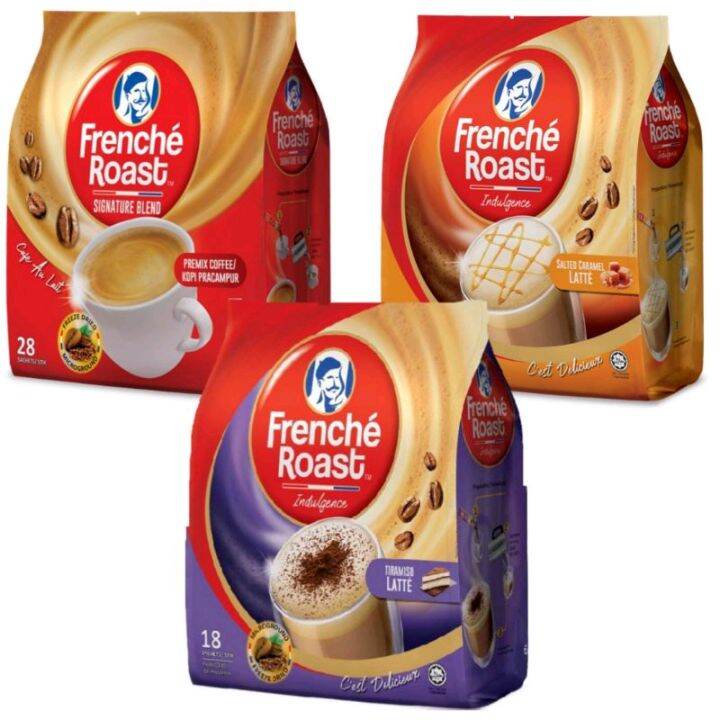 Frenche Roast Signature Blend / Salted Caramel Latte / Tiramisu Latte ...