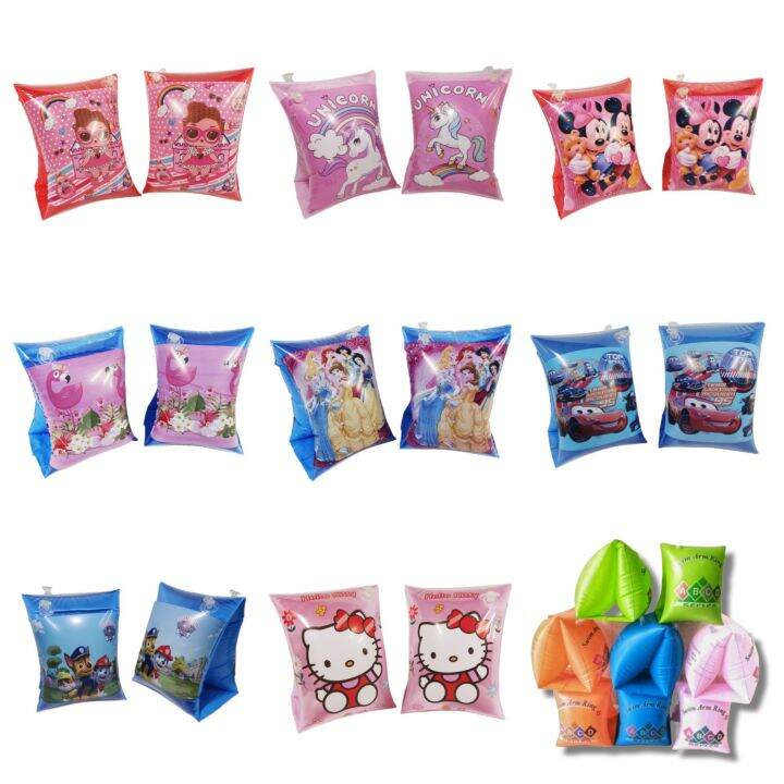 BAN TANGAN PELAMPUNG RENANG LENGAN ANAK USIA 3+ ARMBAND ABCD VARIAN ...