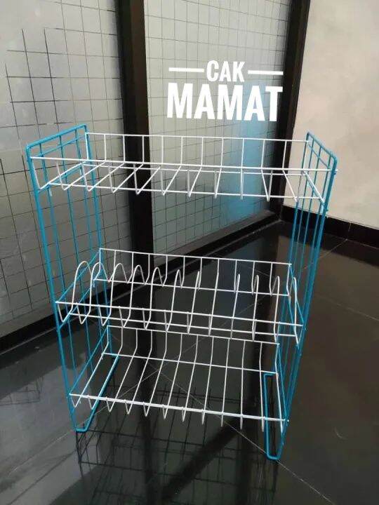 rak piring portable rpk03 rata free kardus | Lazada Indonesia