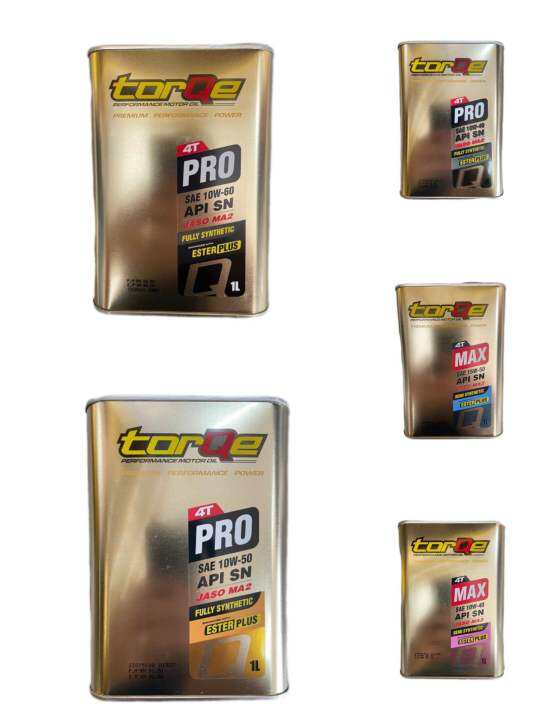 ORIGINAL HIREV TORQE HI-REV ESTER SEMI FULLY SYNTHETIC PRO Y15ZR LC135 ...