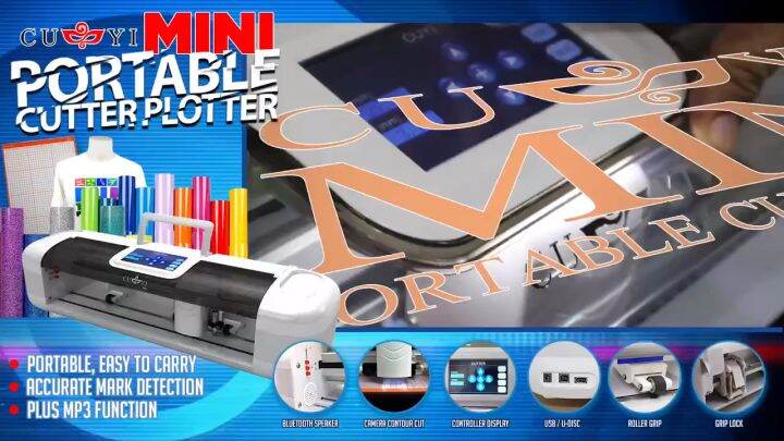 【Linework】Cuyi Mini Cutter Plotter Bluetooth Touch screen /12inch Vinyl ...