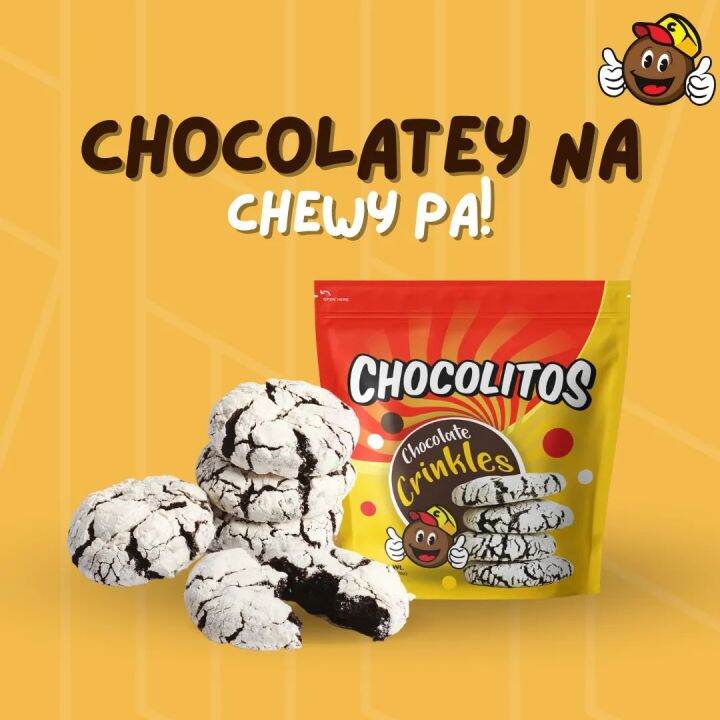 kirstine Chocolitos Chocolate Crinkles Pouch | Lazada PH