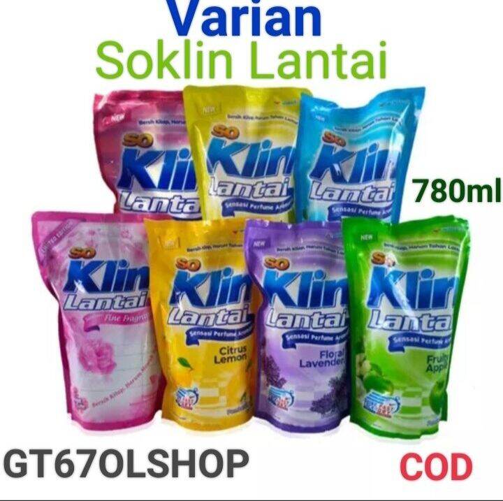 SO KLIN LANTAI CAIRAN PEMBERSIH LANTAI. 780ML. | Lazada Indonesia