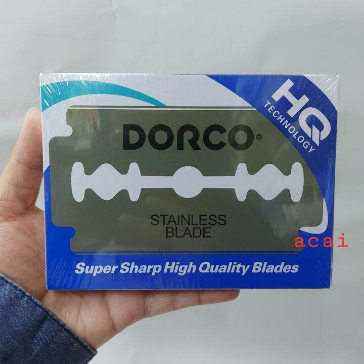 dorco blade 100pcs 1box dorco blade blue super sharp high quality ...