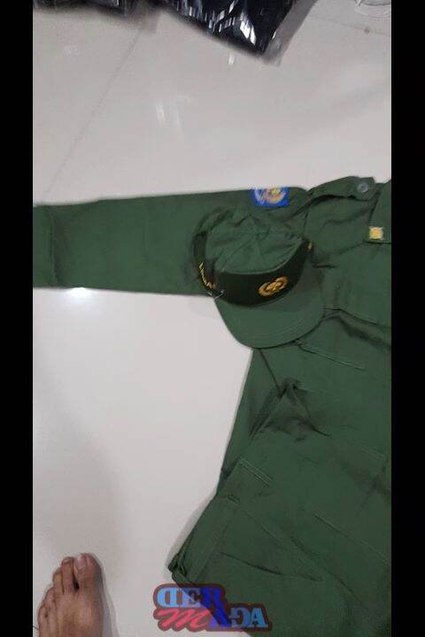 PakeT lengkap Linmas | Baju Linmas | Seragam Linmas | Seragam Hansip ...