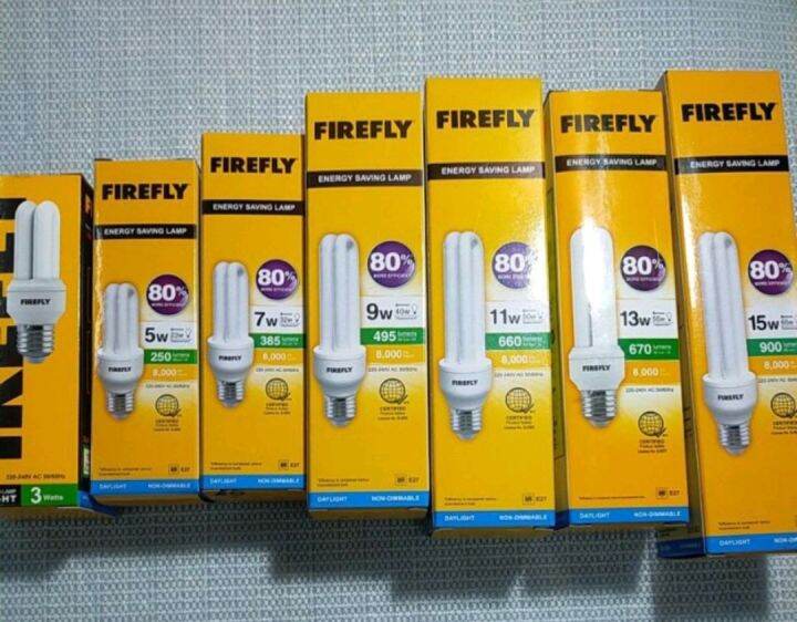 firefly energy saving lamps (daylight) . 2u 3u and spiral ! available | Lazada PH