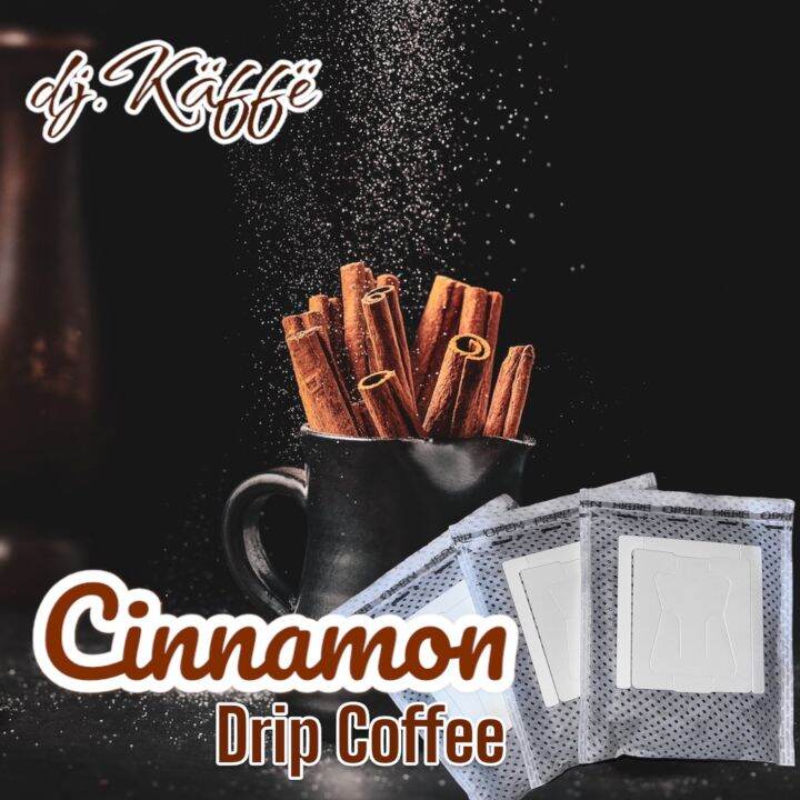 Cinnamon Flavored Drip Coffee Freshly Ground Cordillera Beans 10g 12g ...