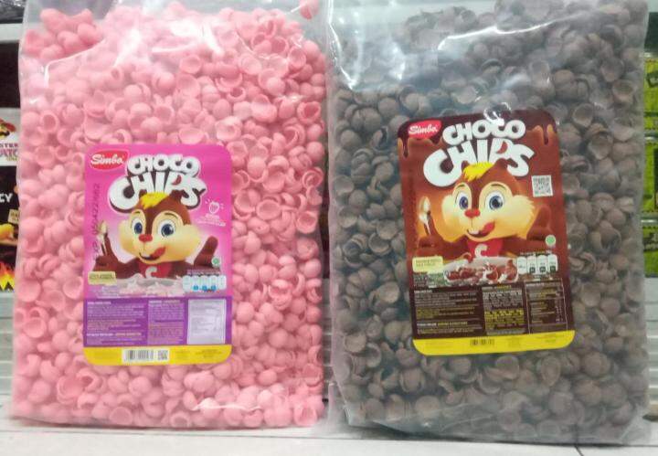 Simba Chocochips Coklat / Strawberry berat 1kg | Lazada Indonesia