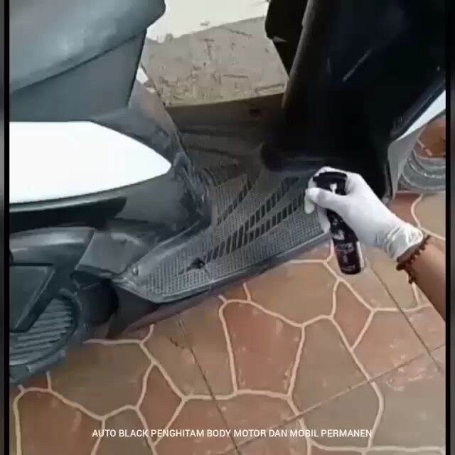 MURAAH BOSSKU.. PENGHITAM DASHBOARD SPAKBOR MOTOR AUTO BLACK PERMANEN ...