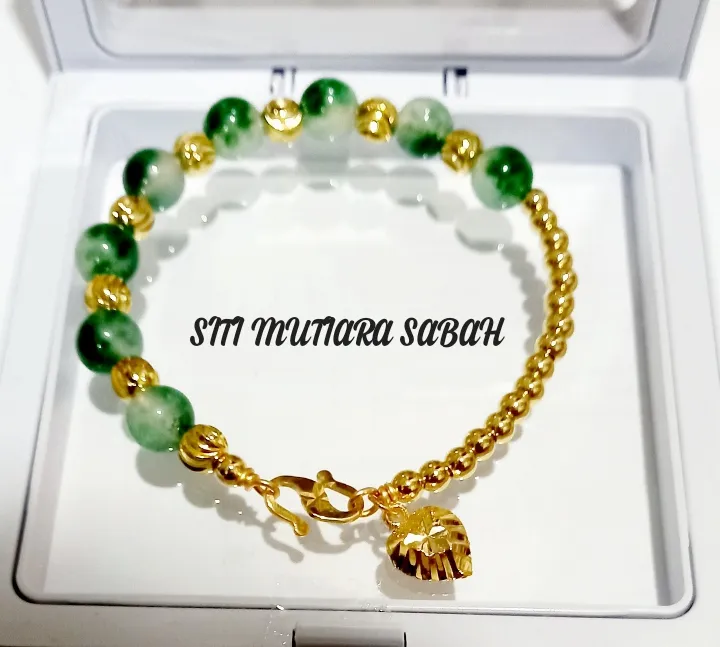 GELANG TANGAN BATU JED ASLI SUASA | Lazada