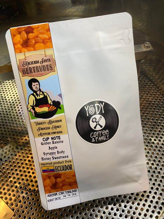 🇪🇨 Ecuador Hacienda Santa Gertrudis Bourbon “Honey” process Yody Coffee ...