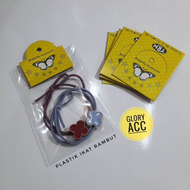 plastik bungkut ikat rambut+hangtag | Lazada Indonesia