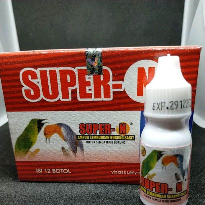 SUPER-N Obat Burung | Lazada Indonesia