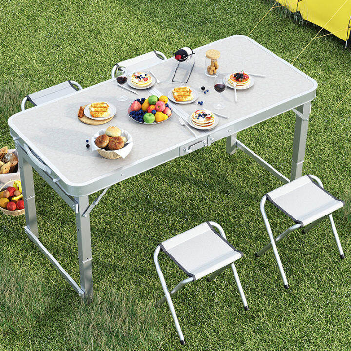 Foldable Table Stall Outdoor Night Market Stall Small Table Aluminum ...