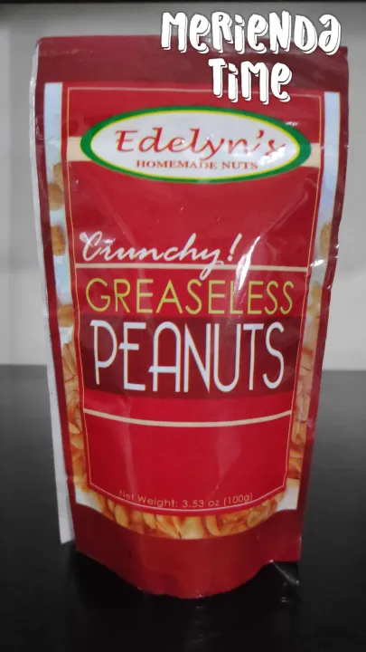 Edelyn's Greaseless Peanuts 100g Pouch | Lazada PH