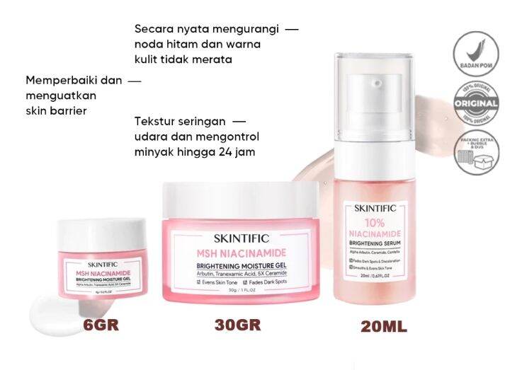 Skintific MSH Niacinamide Brightening | Lazada Indonesia
