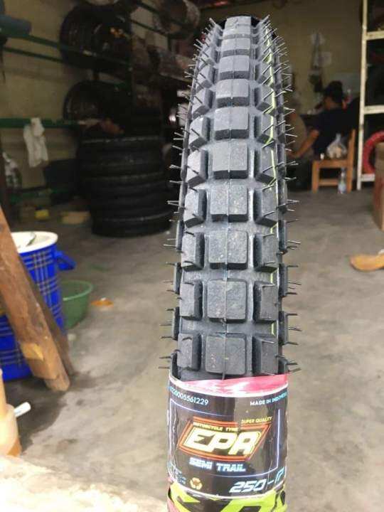 Ban supra semi trail untuk depan revo jupiter smash supra | Lazada ...