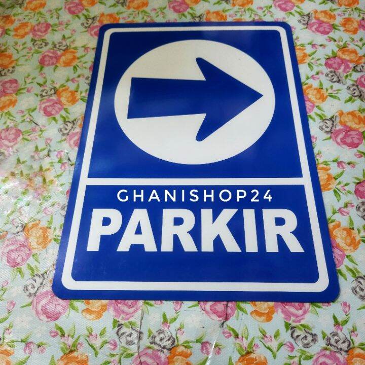 Plang Rambu Arah Parkir Alumunium Plat | Lazada Indonesia
