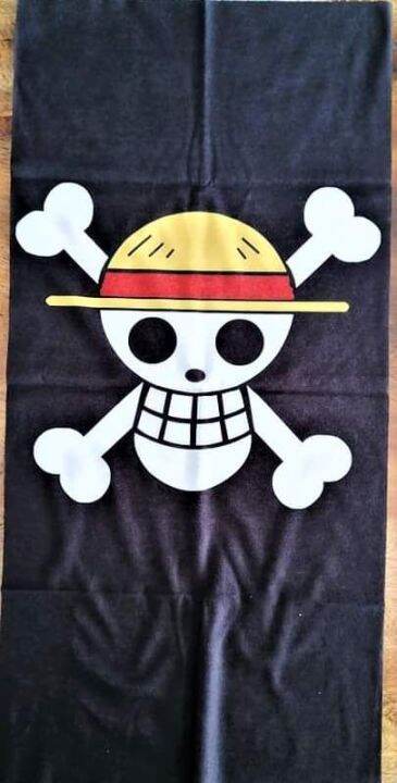 ONE PIECE MONKEY D. LUFFY HALF MASK TUBE MASK WARM & COLD PROOF BANDANA ...