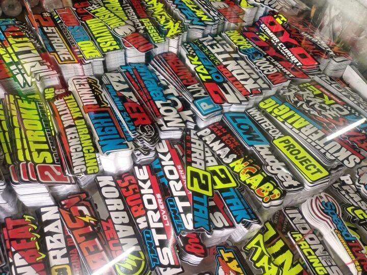 Stiker motor keren isi 25 | Lazada Indonesia