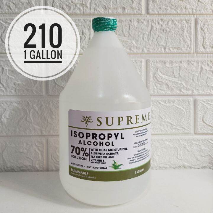Supreme Isopropyl Alcohol 1 Gallon | Lazada PH