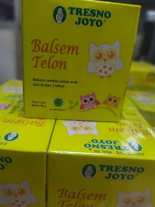 BALSEM TELON TRESNO JOYO 40 gr, BALSEM ANAK UNTUK BATUK PILEK | Lazada ...
