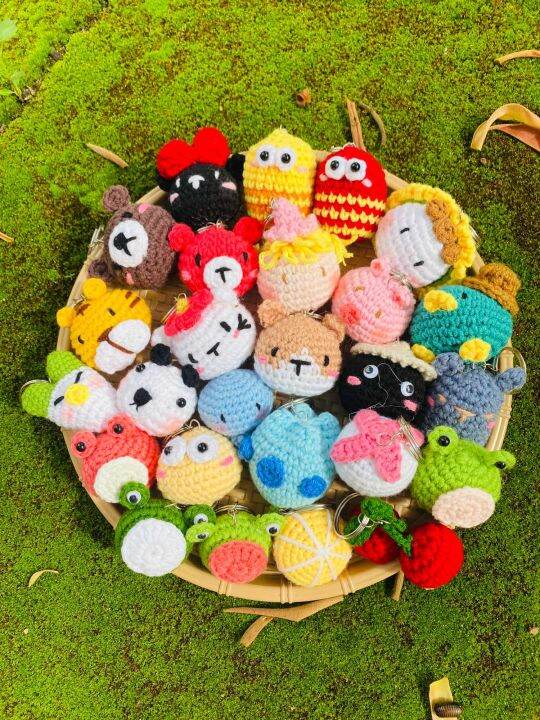 Móc khoá len handmade/ Móc khoá mini nhiều hình ngộ nghĩnh( ảnh shop ...