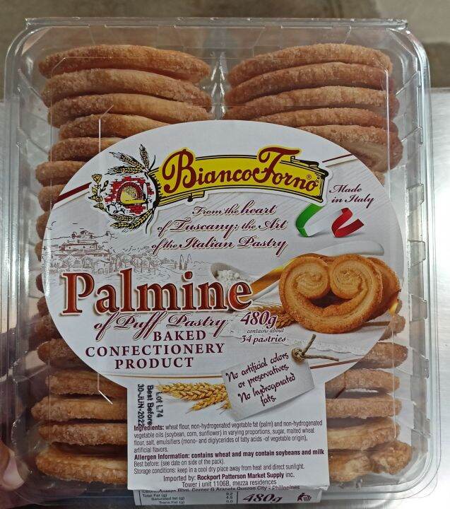 Bianco Forno Palmine Puff Pastry 480g | Lazada PH