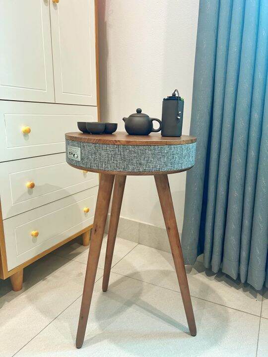 LOA DECOR, LOA BÀN 360 ĐỘ, BÀN SOFA GỖ ÓC CHÓ, THÍCH HỢP LÀM ĐỒ DECOR ...