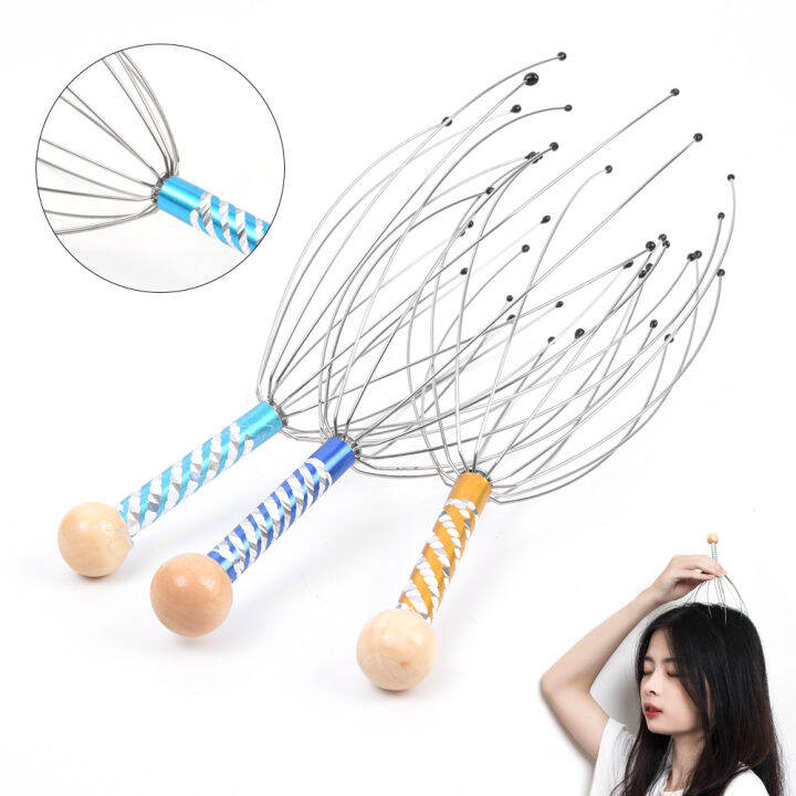 Head Relax Massager Octopus Claw Pain Relief Massager Stress Release ...