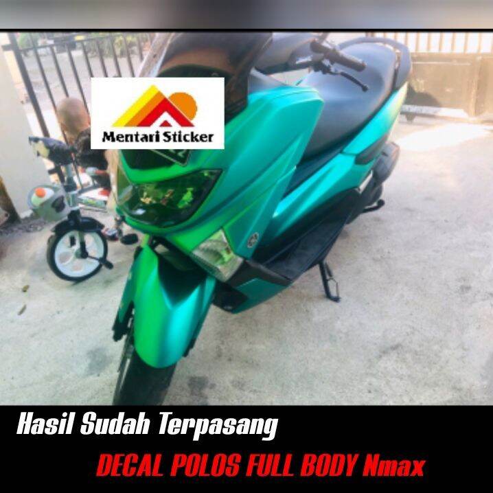 DECAL NMAX POLOS FULL BODY HIJAU TOSCA METALIK DOF | Lazada Indonesia