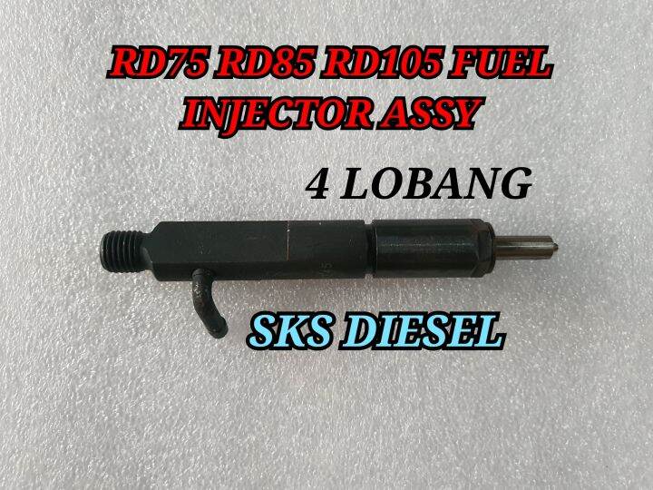 RD85 RD 85 FUEL INJECTOR ASSY INJEKTOR BODY RUMAH NOZZLE NOZEL NOJEL ...