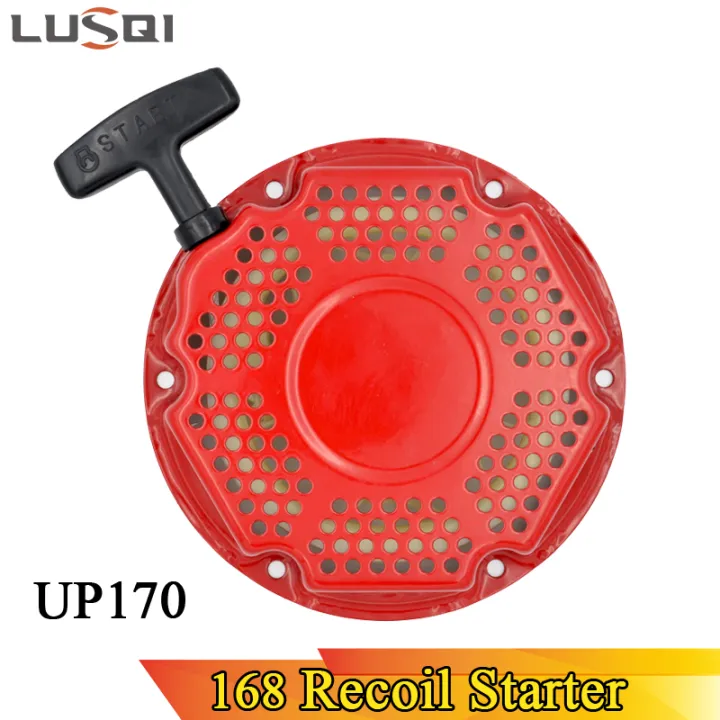LUSQI 168F Recoil Starter Unitedpower UP170 Gasoline Water Pump Engine ...