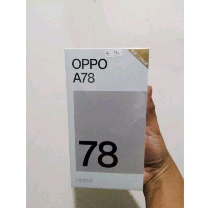 OPPO A78 4G RAM 8GB + 8GB ROM 256GB GARANSI RESMI 1 TAHUN | Lazada ...