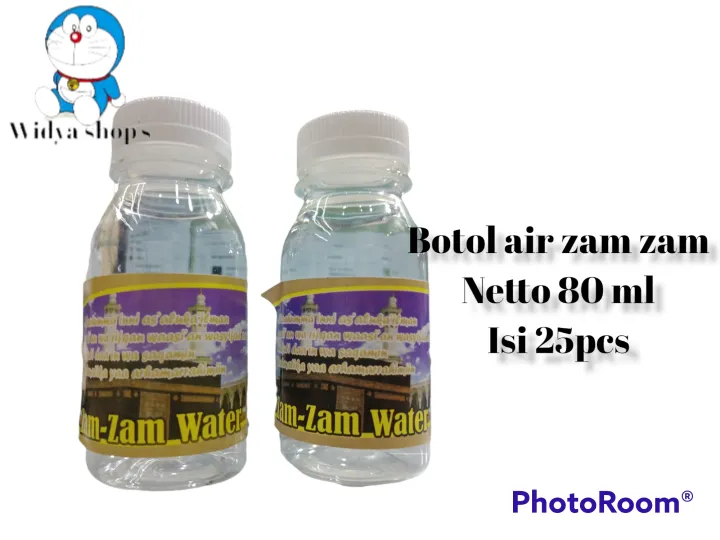Botol air zam zam 80 ml isi 25 pcs | Lazada Indonesia