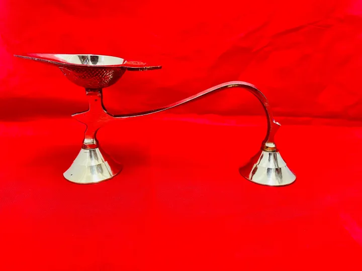 Brass Pooja Arathi / Aarti diya ghee lamp neideepam | Lazada