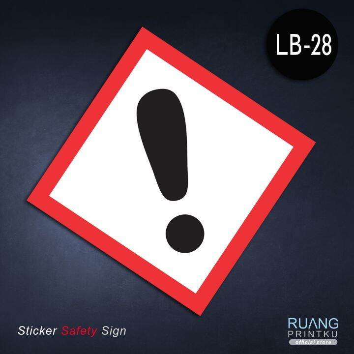 Stiker Label Limbah B3 Iritasi | Lazada Indonesia