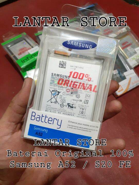 Baterai Battery Batrai Samsung A52 / S20 FE EB-BG781ABY Original Asli 100% BERGARANSI | Lazada ...