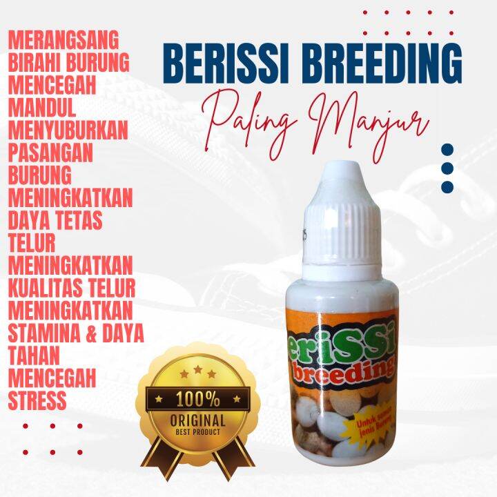 Berissi Breeding Obat Ternak Burung Anti Macet 15 ml | Lazada Indonesia