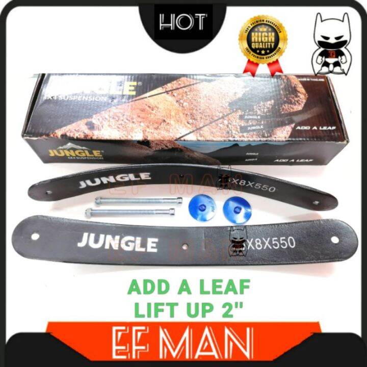 JUNGLE ADD A LEAF SPRING 4X4 LORI LIFT UP 2 INCH HEAVY DUTY HELPER ...